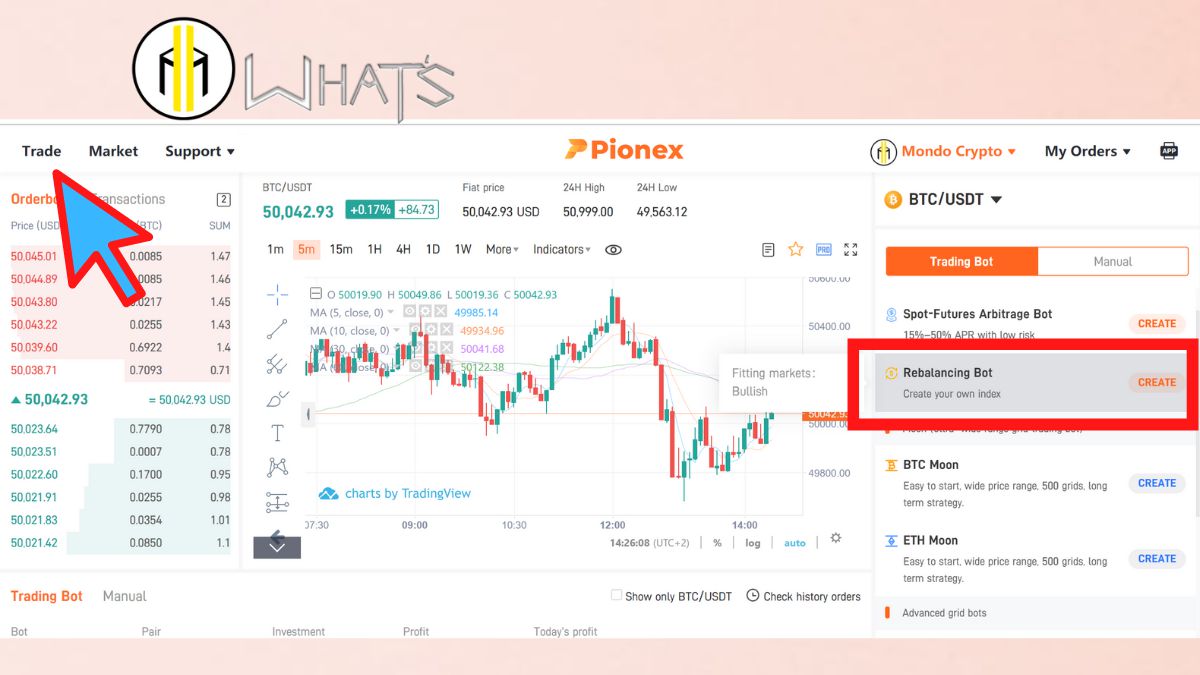Come funziona Rebalancing Bot Pionex - Mondo Crypto