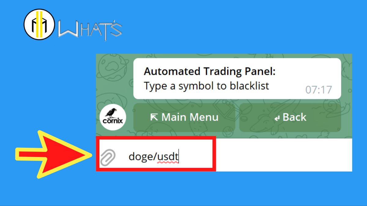 Come configurare Blacklist Symbols Cornix Bot - Mondo Crypto